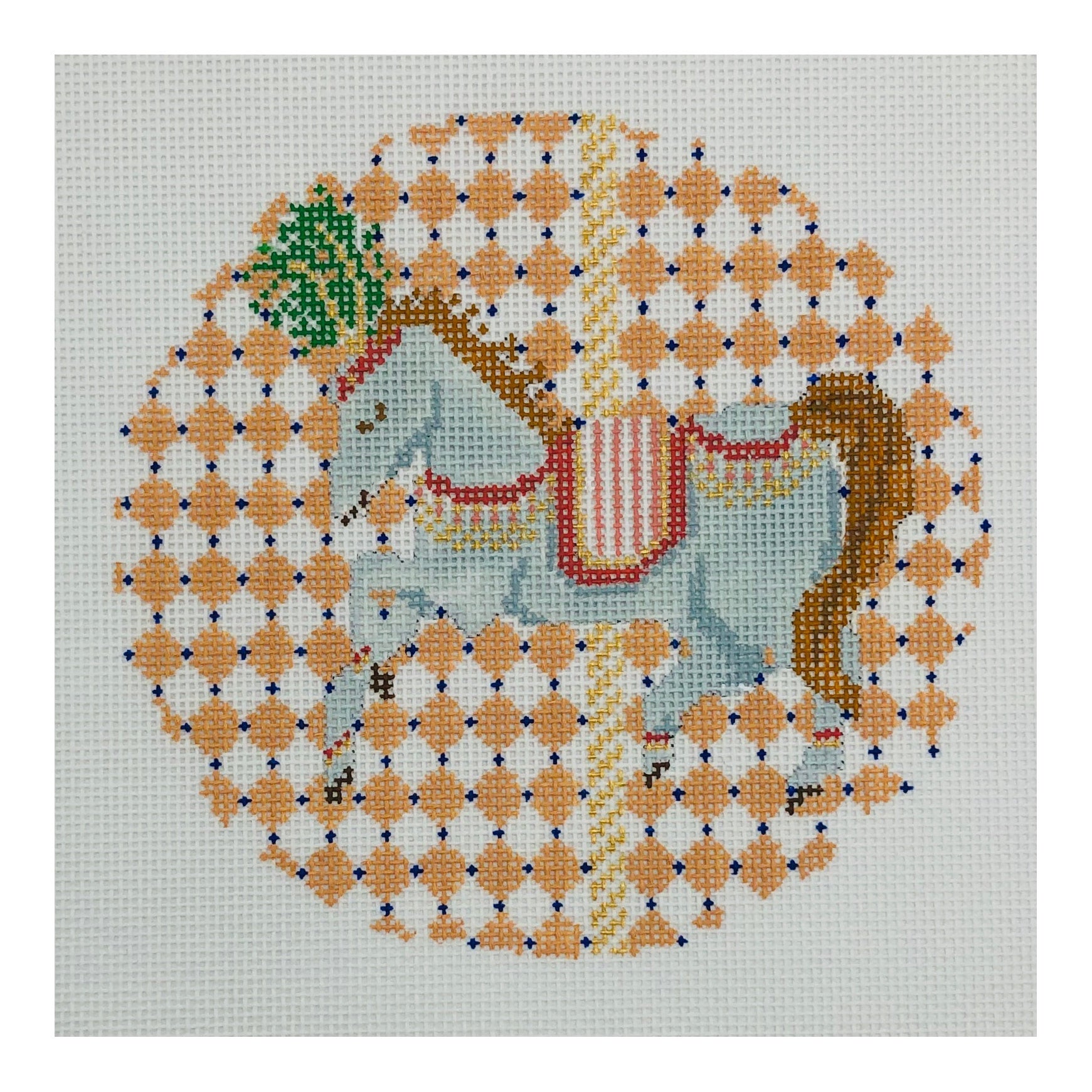 Vintage Circus Series: Carousel Horse | West Village Knit & Needle
